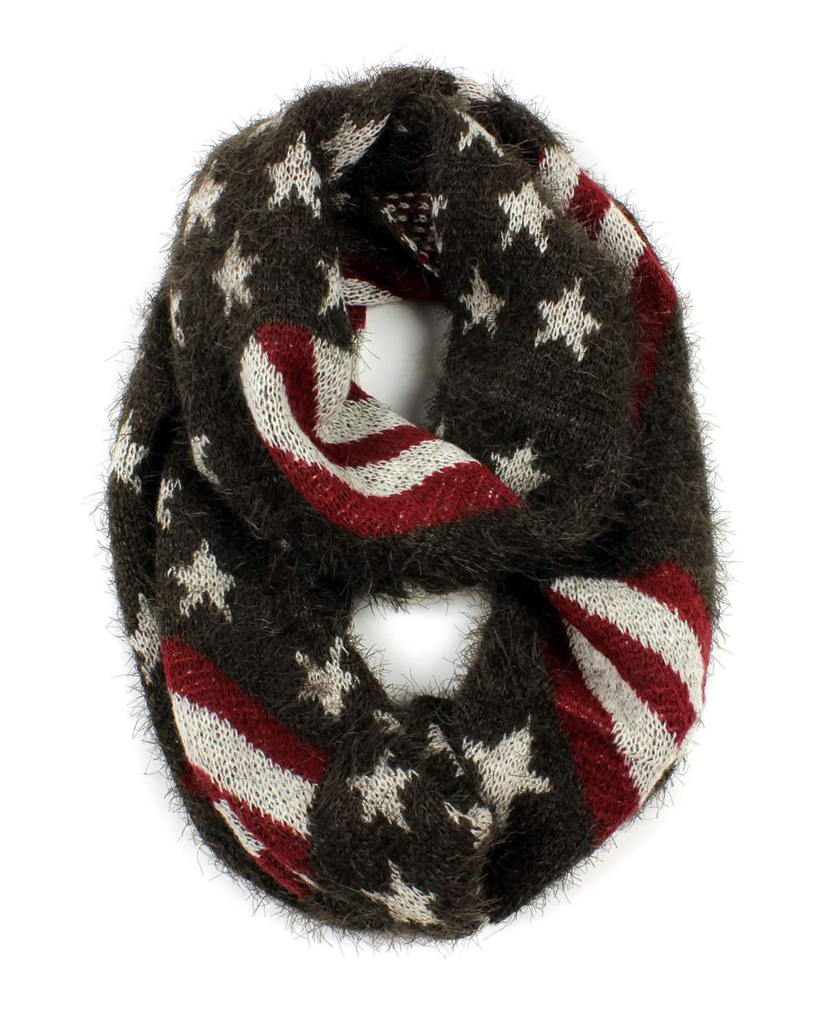 Fashion Infinity Scarf FN20111-BN (Pack of 6) – ORIGINAL USA