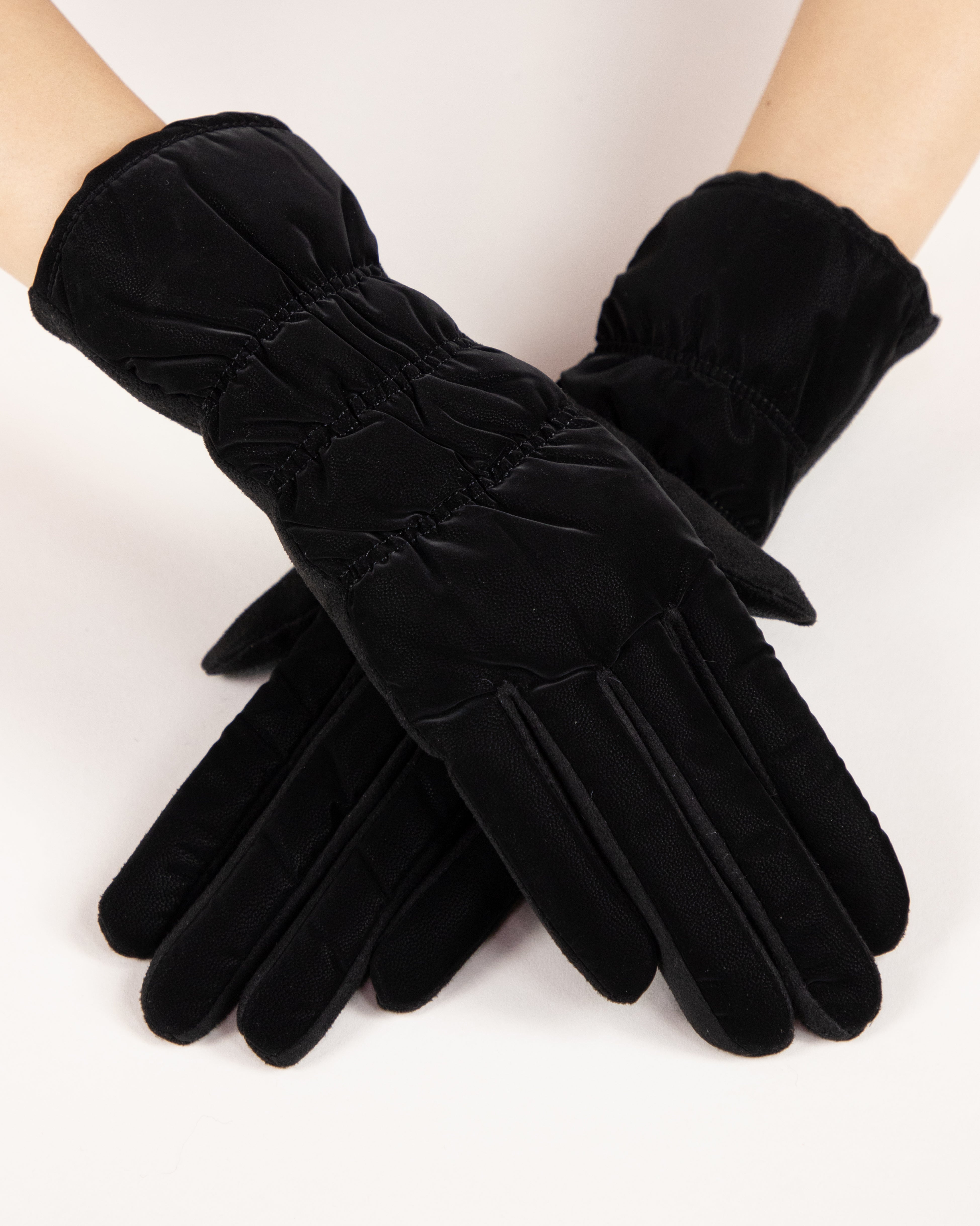 Matte Puffer Gloves (TS) - BLACK (Pack of 6) – ORIGINAL USA