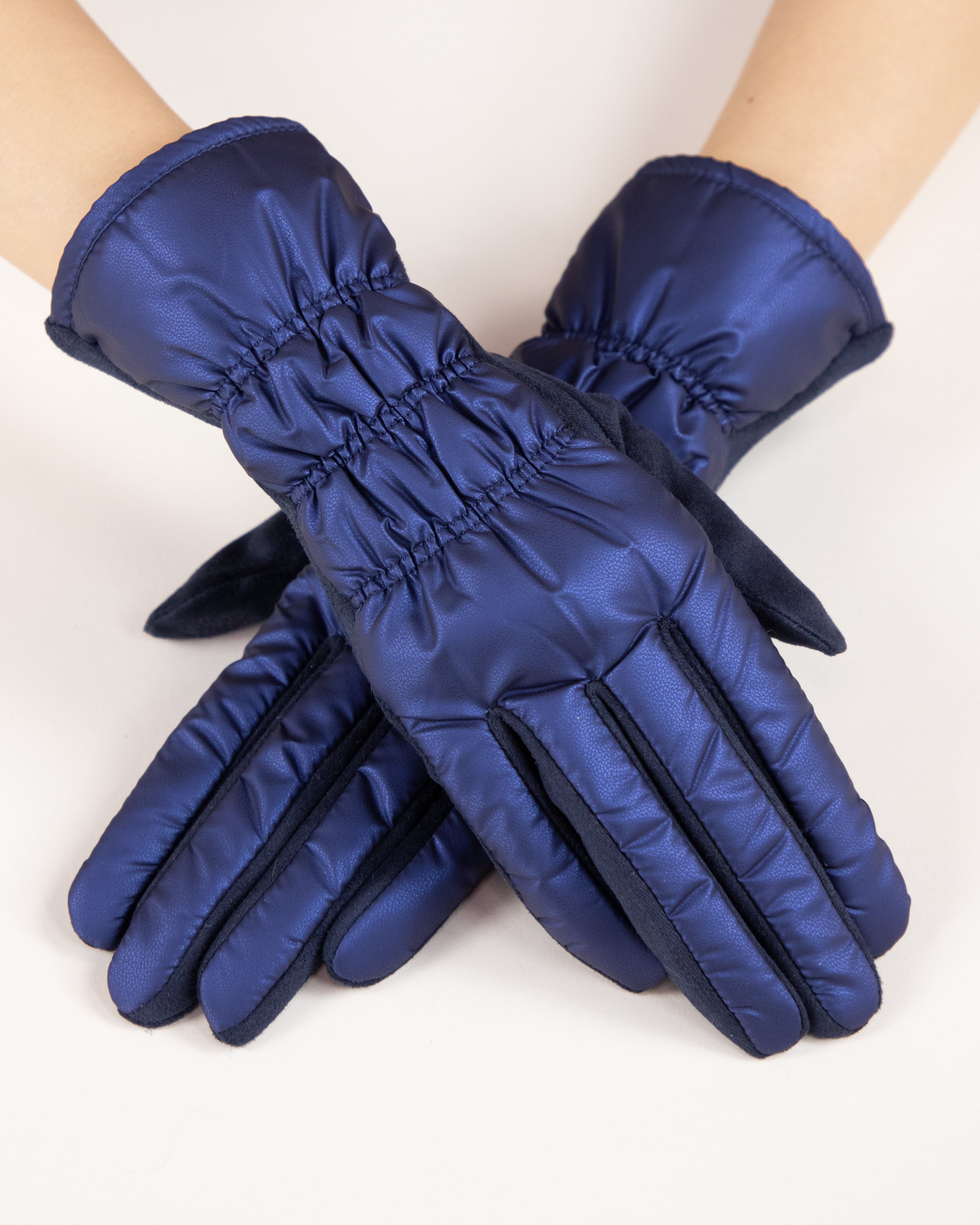 Matte Puffer Gloves (TS) - NAVY (Pack of 6) – ORIGINAL USA