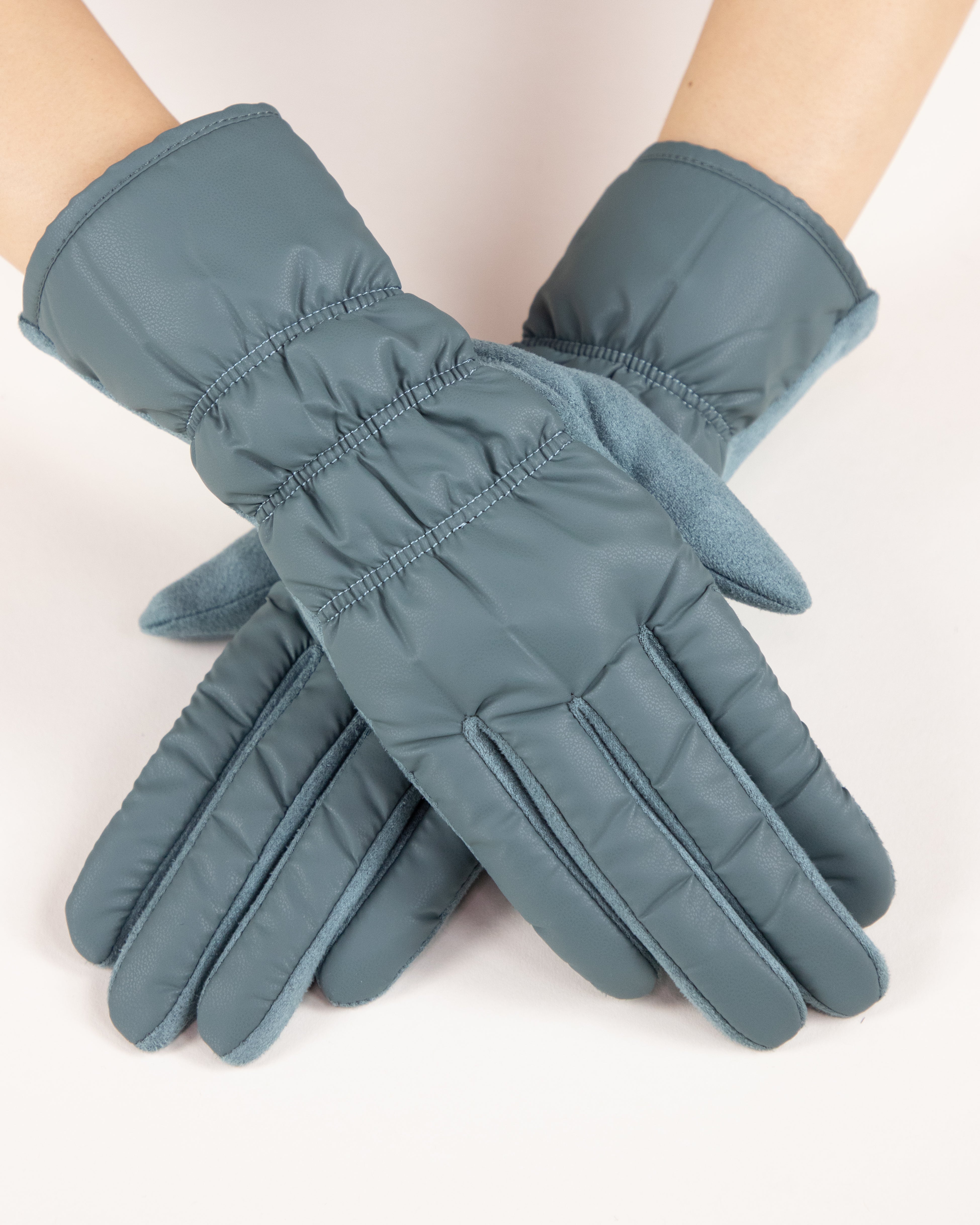 Matte Puffer Gloves (TS) - TEAL (Pack of 6) – ORIGINAL USA