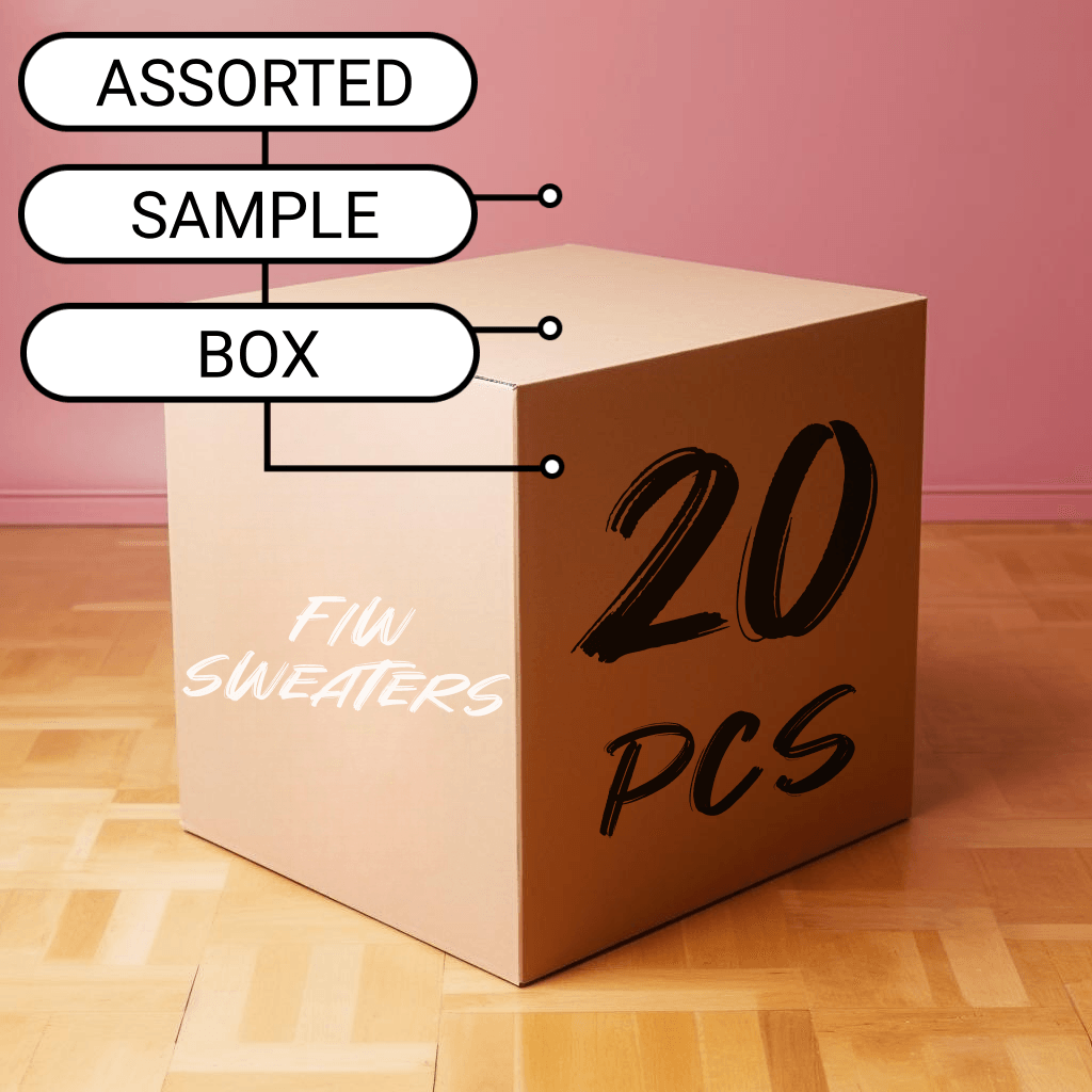 F&W Sweater Sample Box - Assorted (20 PC) – ORIGINAL USA