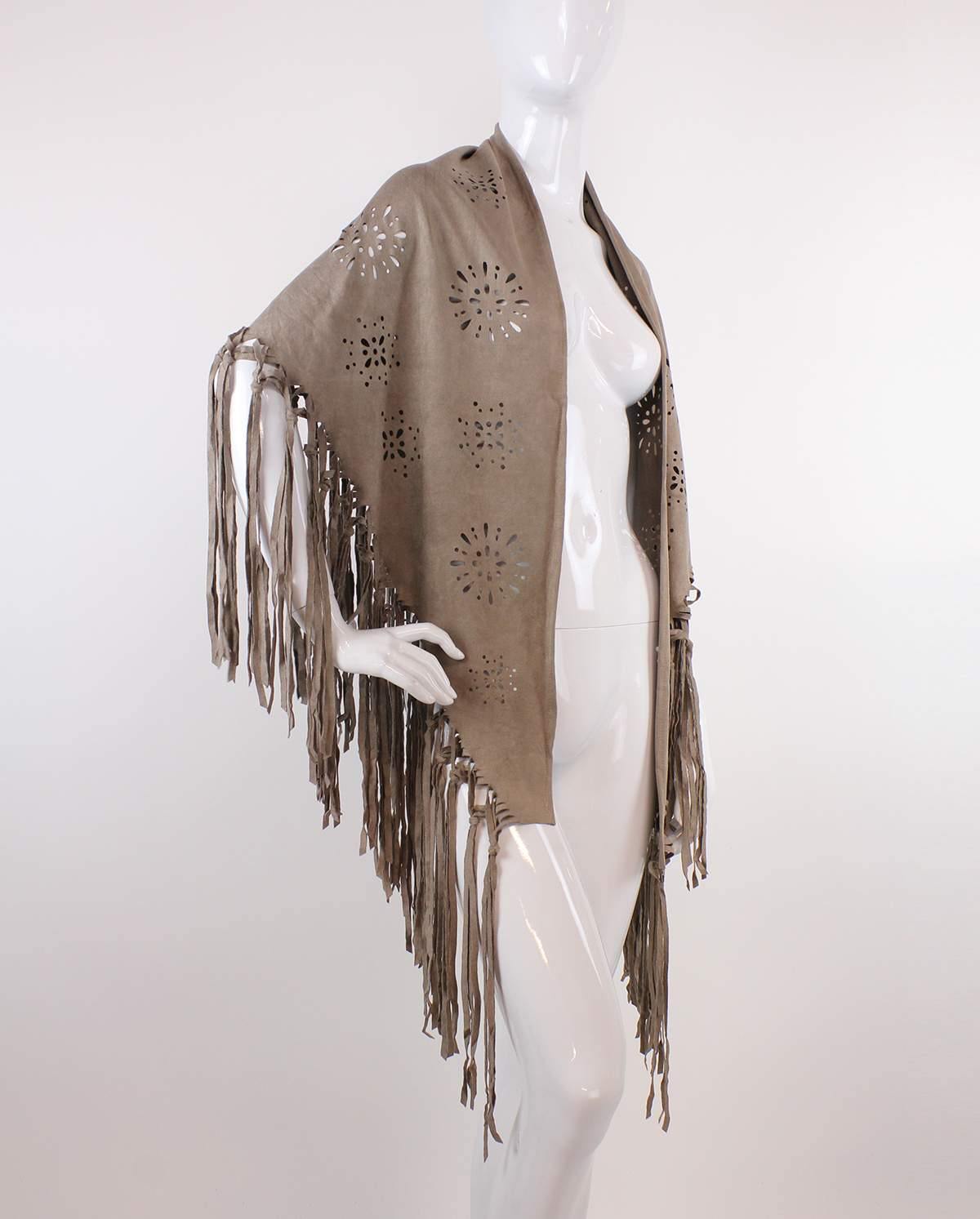 Faux Leather Fringe Wrap FP60294-KK (Pack of 6) – ORIGINAL USA