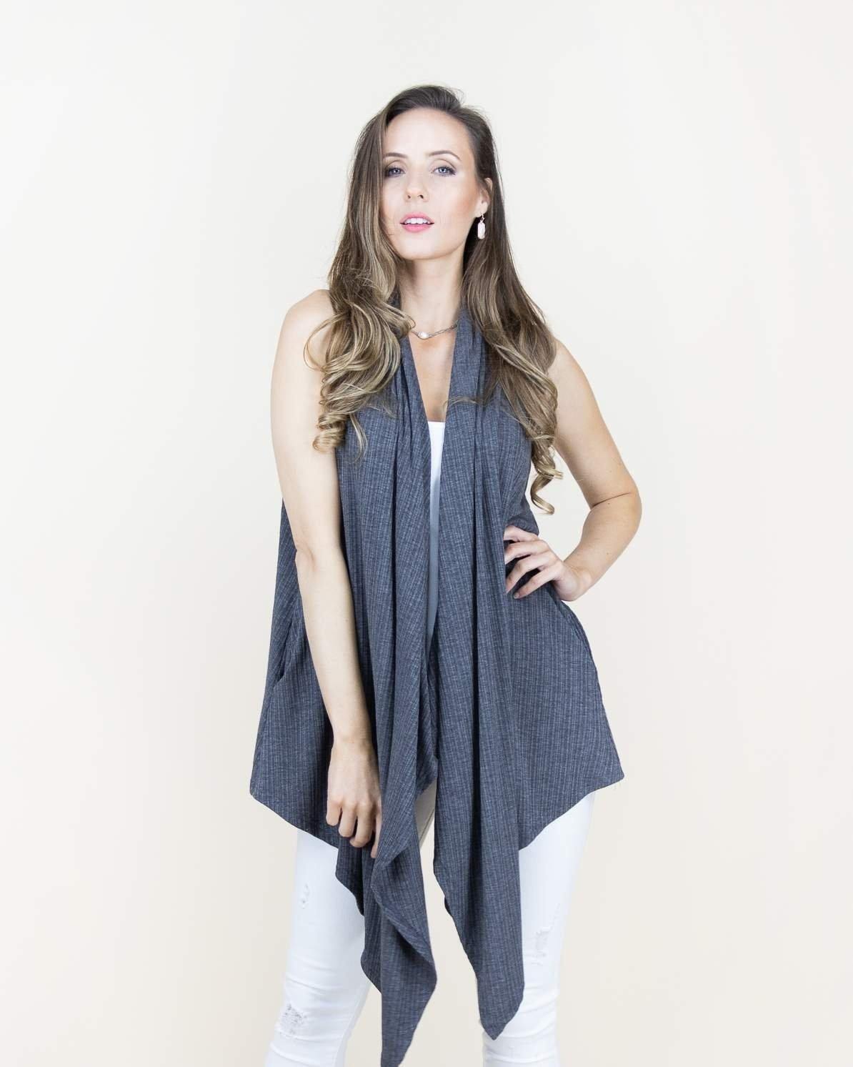 Flowy Ribbed Vest (S/M, L/XL) (Pack of 6) – ORIGINAL USA
