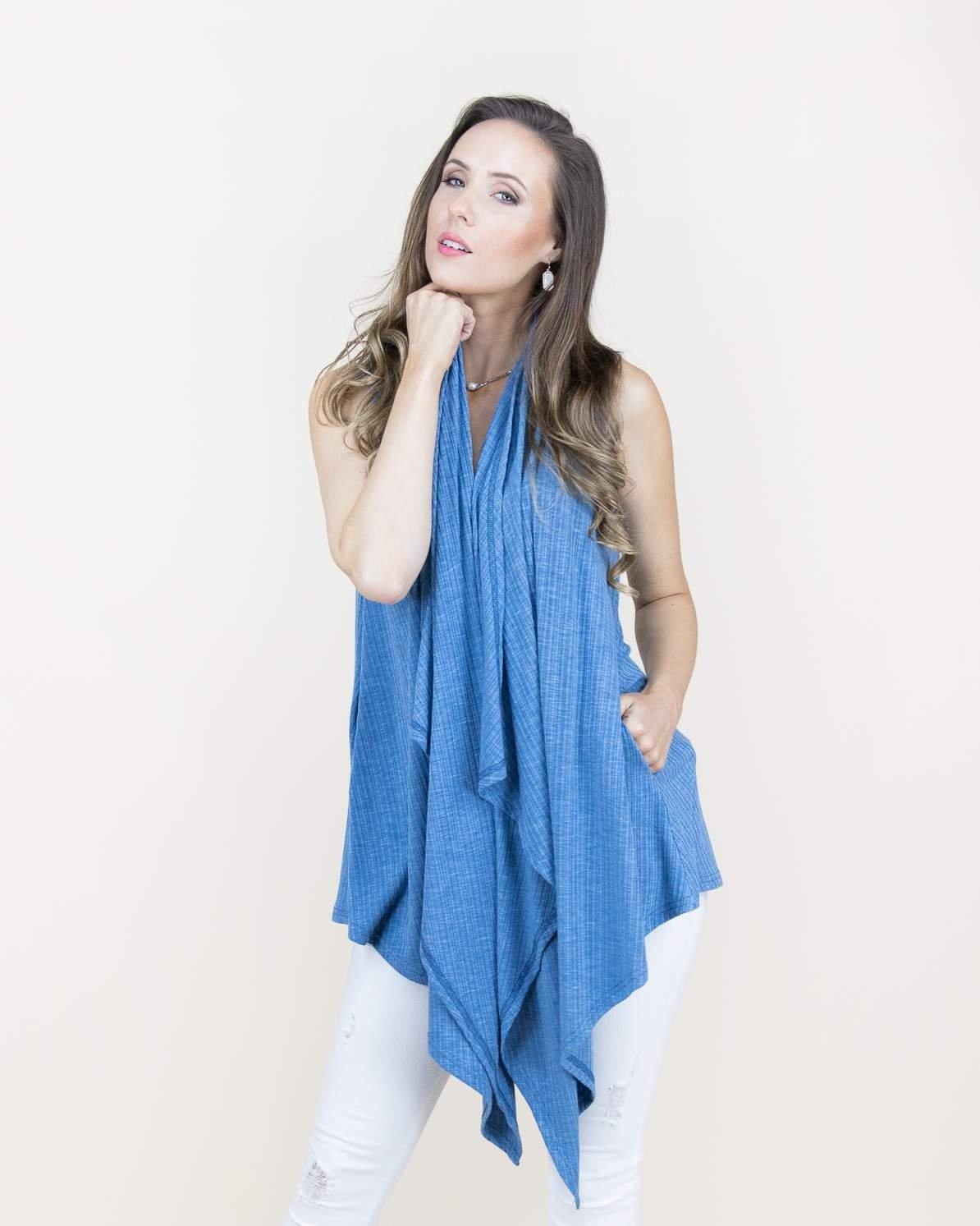 Flowy Ribbed Vest (S/M, L/XL) (Pack of 6) – ORIGINAL USA