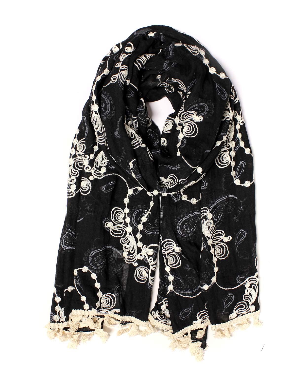 Cotton Scarf FA2302-BK (Pack of 5) – ORIGINAL USA