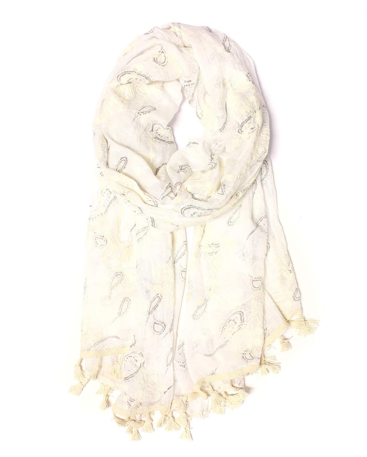 Cotton Scarf FA2302-WT (Pack of 5) – ORIGINAL USA