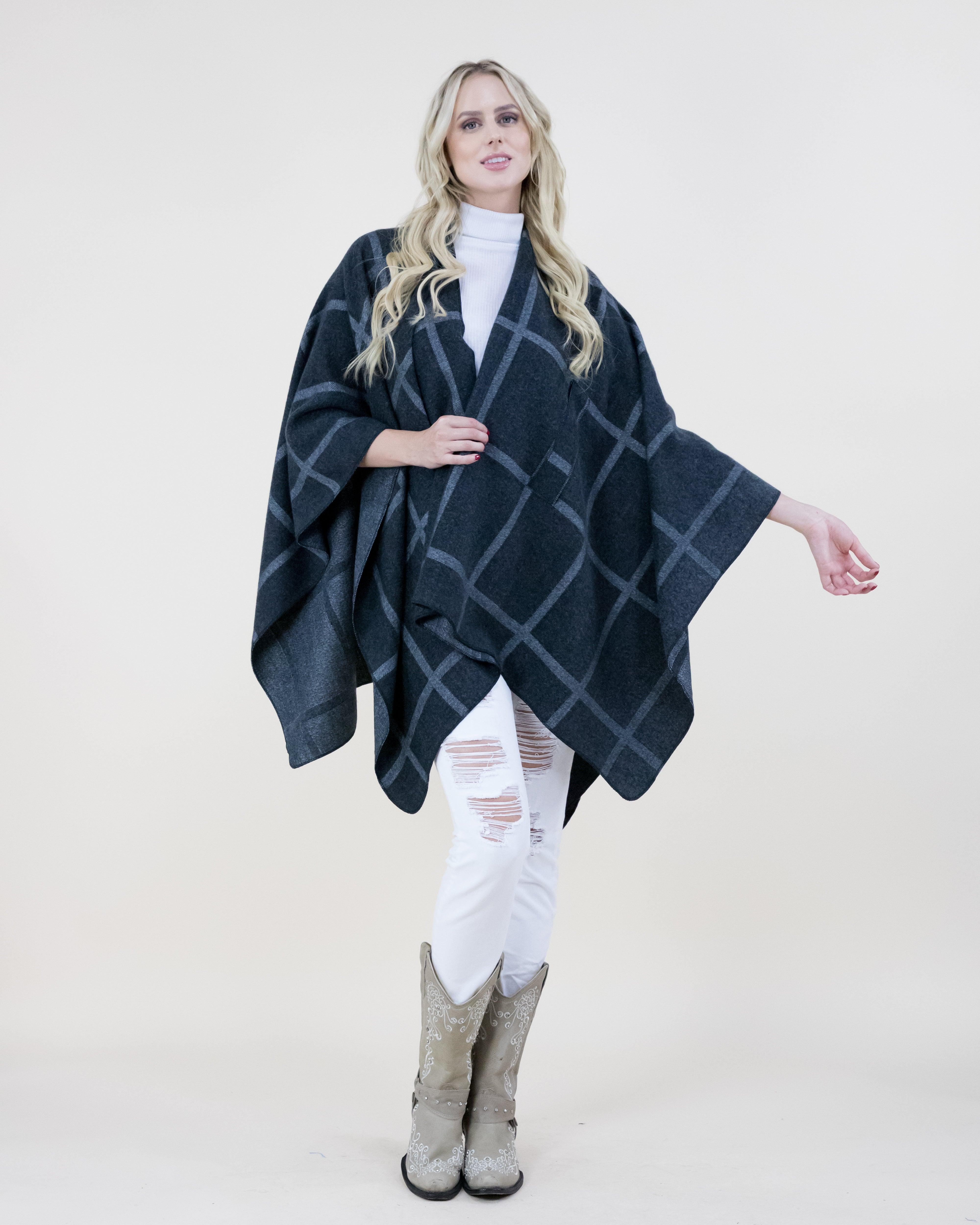 Square Plaid Shawl (OS) (Packs of 6) – ORIGINAL USA