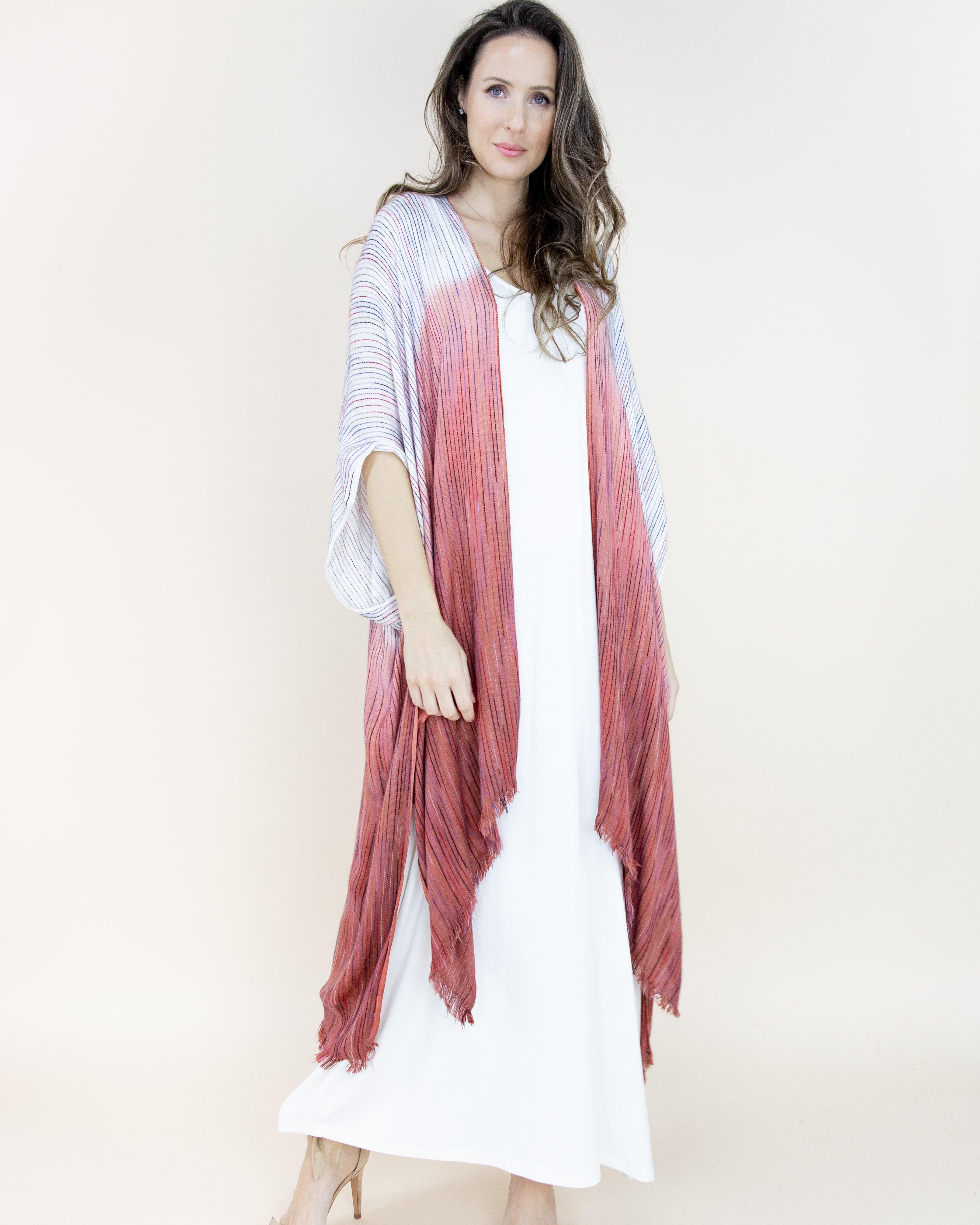 Two Tone Fade Kimono - (OS) (Packs of 6) – ORIGINAL USA