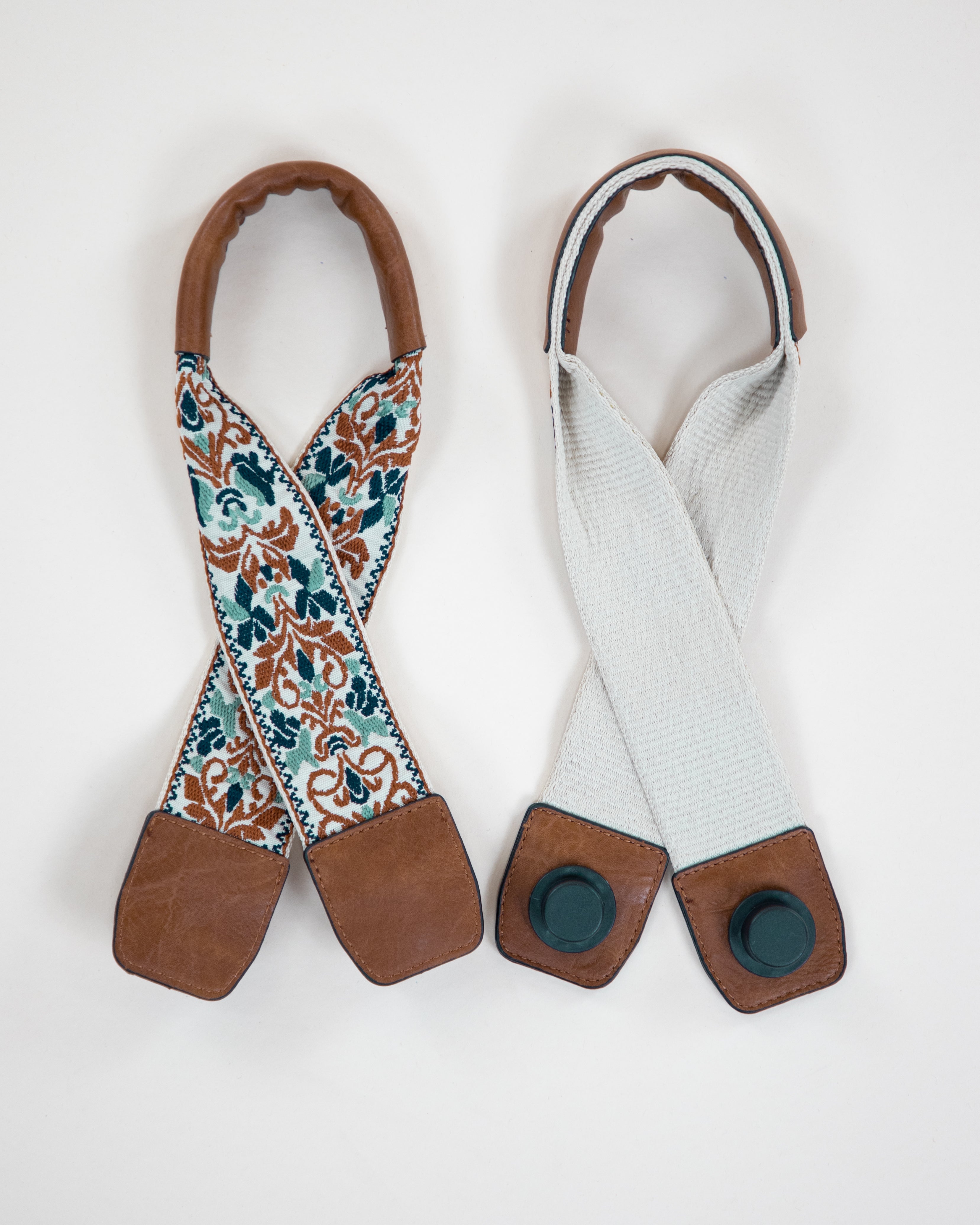 Floral Embroidered Tote Bag Straps (Add-ons to EVA Rubber Tote Bag ...